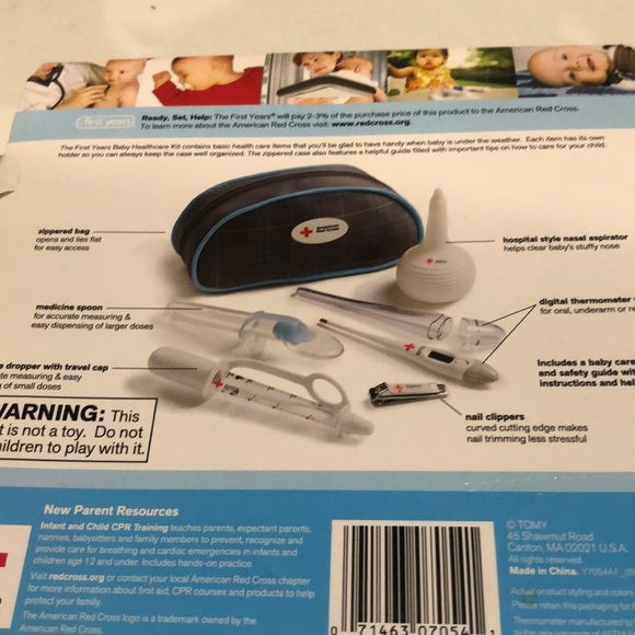 red cross | Accessories | Red Cross Baby Healthcare Kit | Poshmark